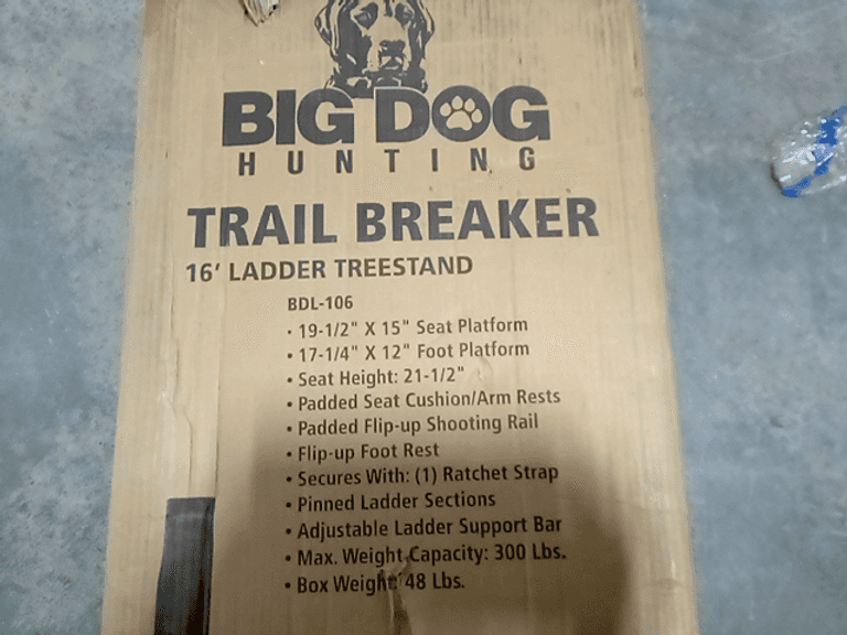 Big Dog Hunting Trailer Breaker 16' Ladder Treestand - Dutch Goat