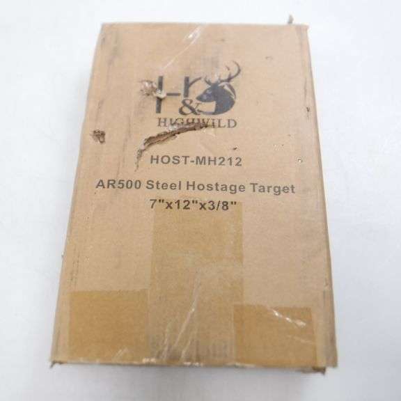 Highwild AR500 Steel Hostage Reactive IDPA Shooting Target 3/8" Thick ...