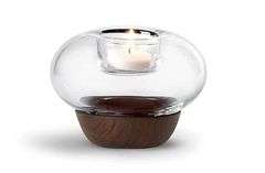 Vunder Tahiti Tealight Candle Holder With Teak Base - Watertight ...
