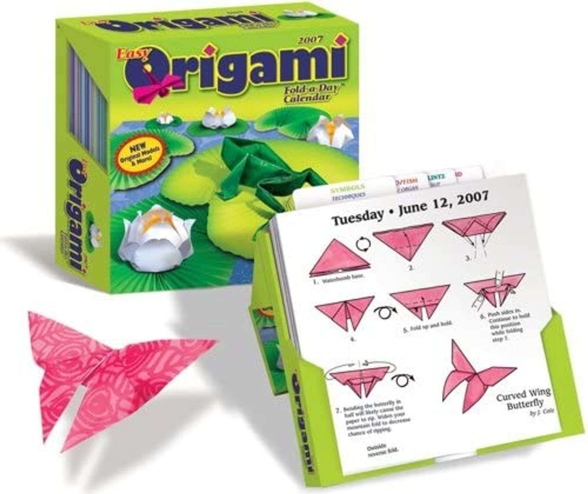 Origami Daily Calendar
