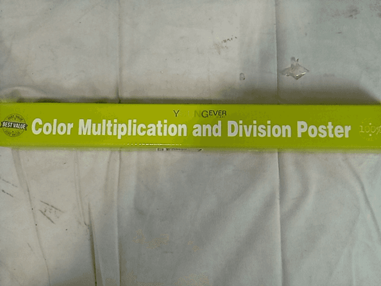 Young Ever Color Multiplication and Division Poster - Dutch Goat