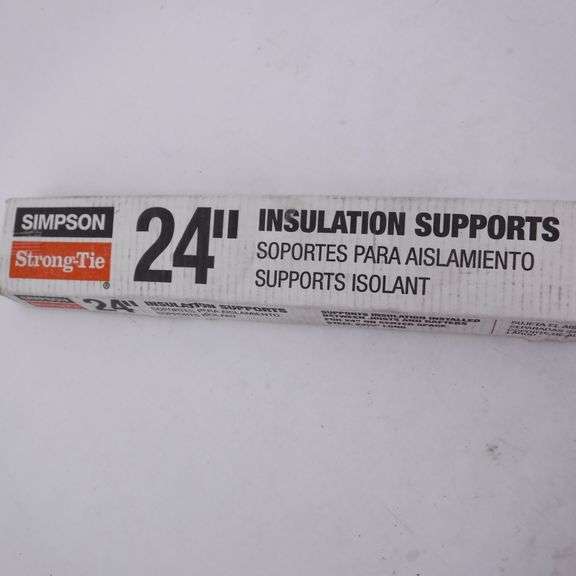 Assorted Lot : 100 Pack 24" Simpson Strong-Tie Insulation Supports, 100 ...