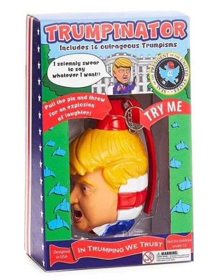 Trumpinator - Talking Trump Toy Grenade, Trump Quotes When You Remove ...