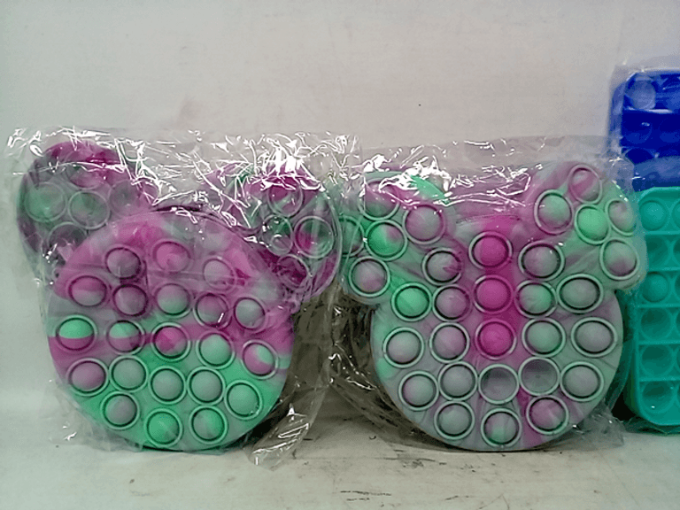 Assortment of 8 - Push Pop Fidget Toys - Dutch Goat