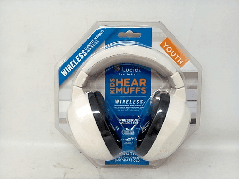 Lucid Audio - Bluetooth HearMuffs for Children - Hearing Protection Ear ...