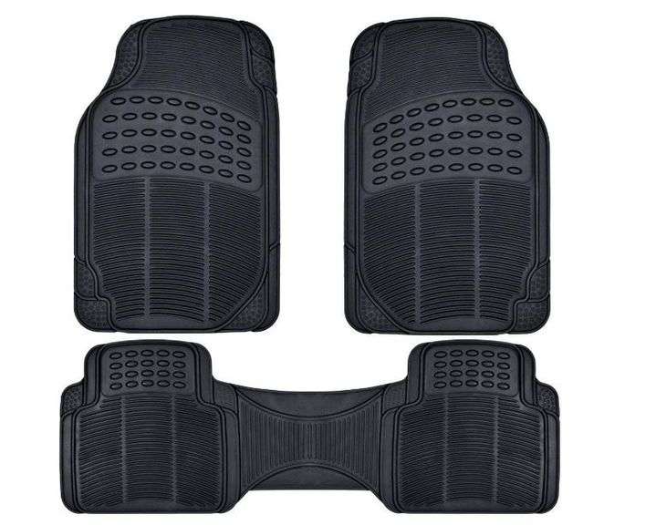 BDK Contour Liners - Original Heavy Duty Rubber Floor Mats for Car SUV ...