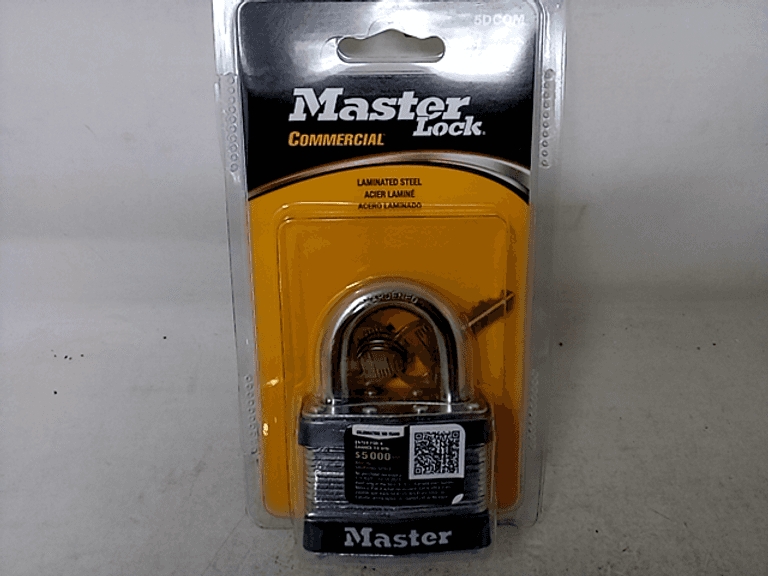 Master Lock 470-5DCOM 4 Pin Tumbler Safety Padlock Keyed Different ...