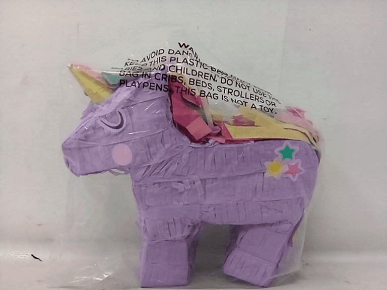 Mini Purple Unicorn Piñata Decoration - Dutch Goat