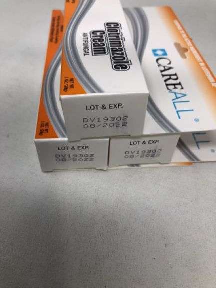 Lot of 3 CareALL® 1.0 Oz. Clotrimazole Antifungal Cream 1%, Cures Most ...