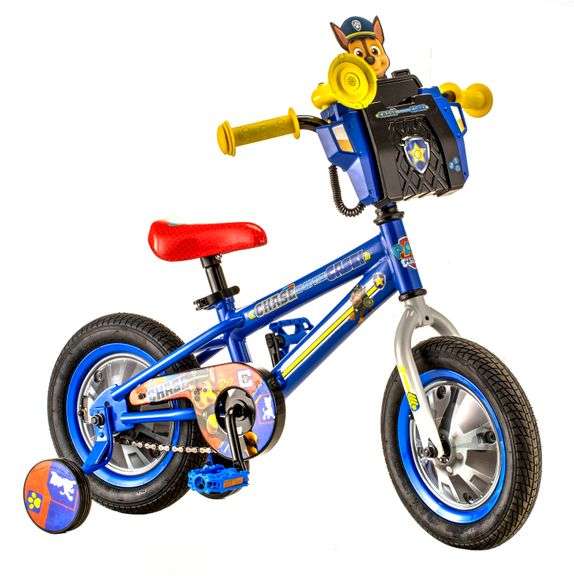 Nickelodeon S PAW Patrol: Chase Bicycle 12-inch Wheels Ages 2 - 4 Blue ...