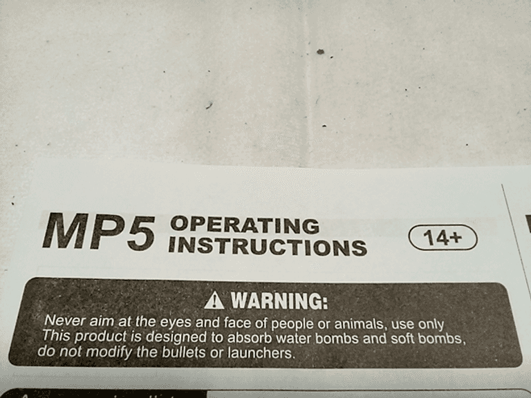 MP5 Splat Toy Gun - Dutch Goat