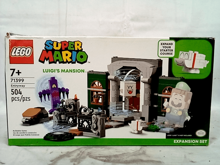Lego Super Mario Luigi's Mansion Entryway Building Toy - 504 Pc ...