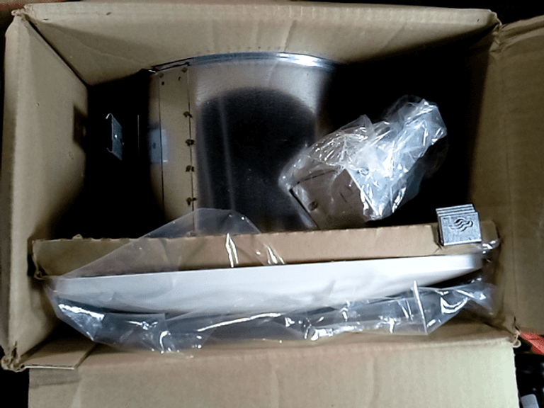 Broan 10" White Vertical Discharge Fan - 350 CFM 504 - Dutch Goat