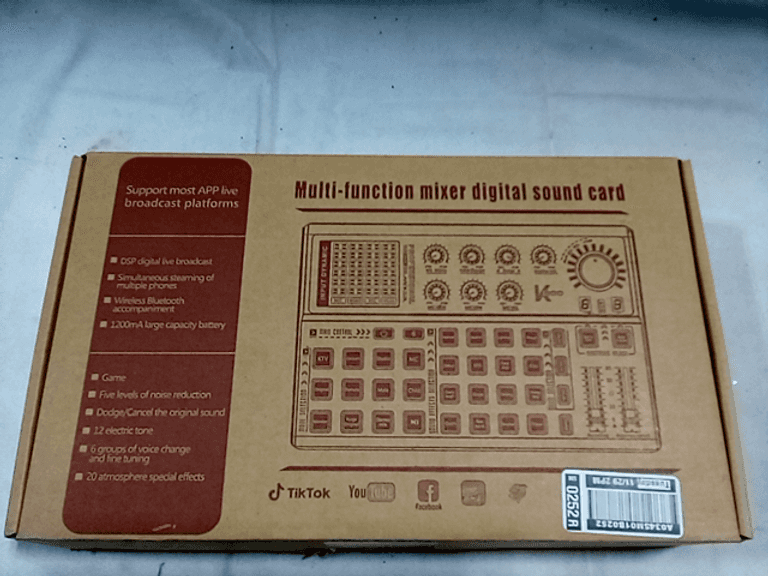 Multi-Function Mixer Digital Sound Card - Dutch Goat