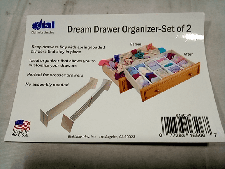 Dial Dream Drawer Organizer - Set of 2 - Dutch Goat