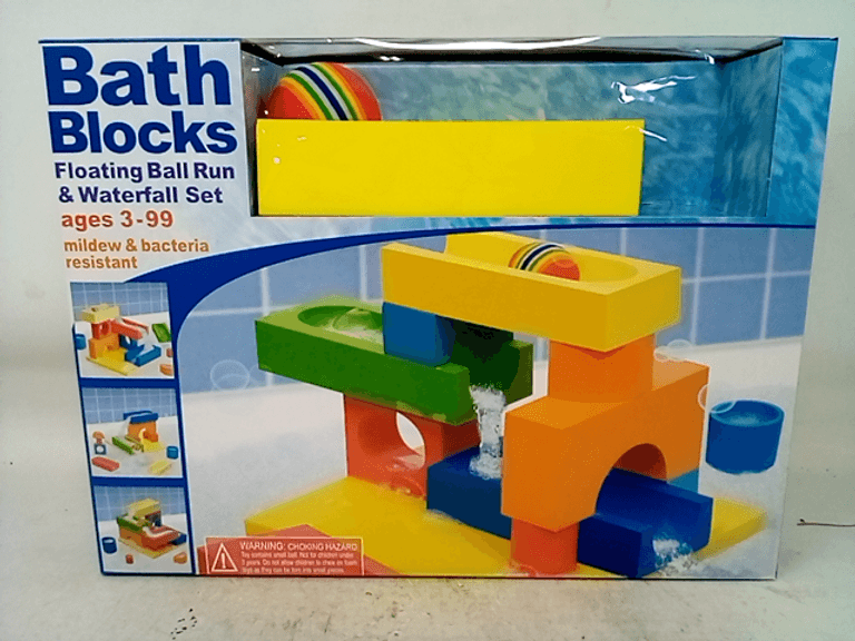 Bath Blocks Floating Ball Run and Waterfall Set - Dutch Goat