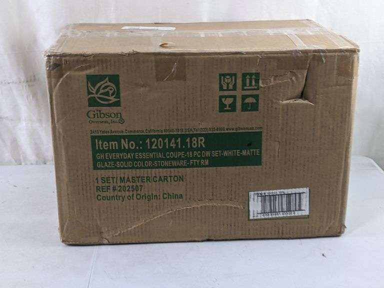 Gibson Home 18pc Zuma Dinnerware Set - Dutch Goat