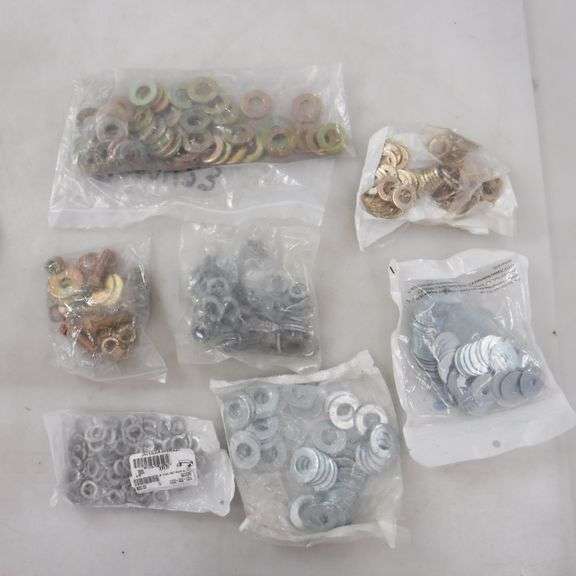 Assortment of Washers: Variety of Sizes and Styles - See Pics For ...