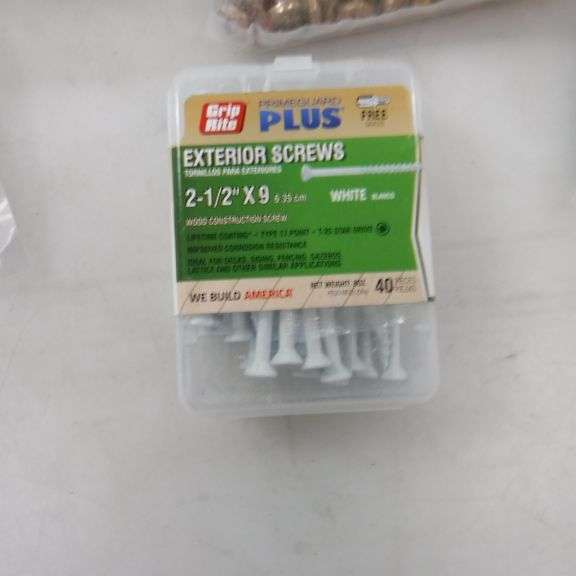 Assortment of Screws: Variety of Sizes and Styles - See Pics For ...