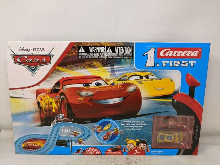 Disney Pixar Cars 7.87 Ft Race Track 2 Cars Included Ages 3+- Multi ...