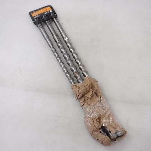 WARRIOR 21 in. SDS Max Type Masonry Drill Bit Set 3 Pc Dutch Goat