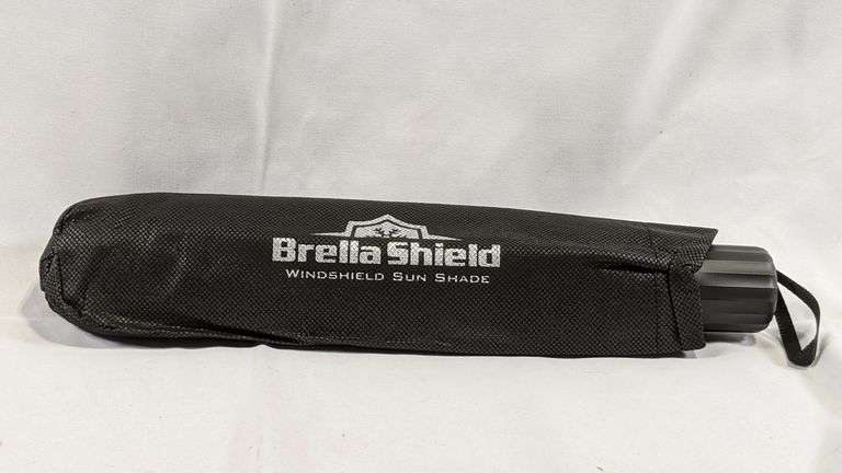 Brella Shield Windshield Sun Shade - Black - Dutch Goat