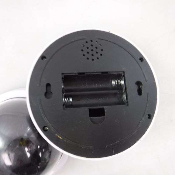 2 Dummy Fake Security Dome Cameras with Flashing Red LED Light - Dirty ...