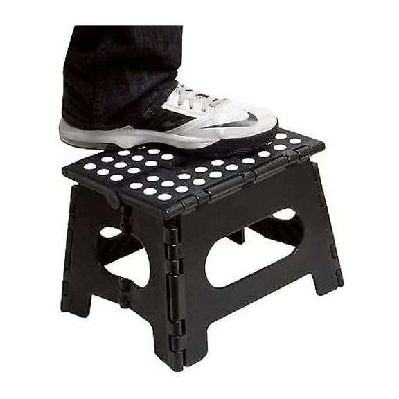 Handy Laundry Folding Step Stool - 9" Tall, 11" Wide - Dutch Goat