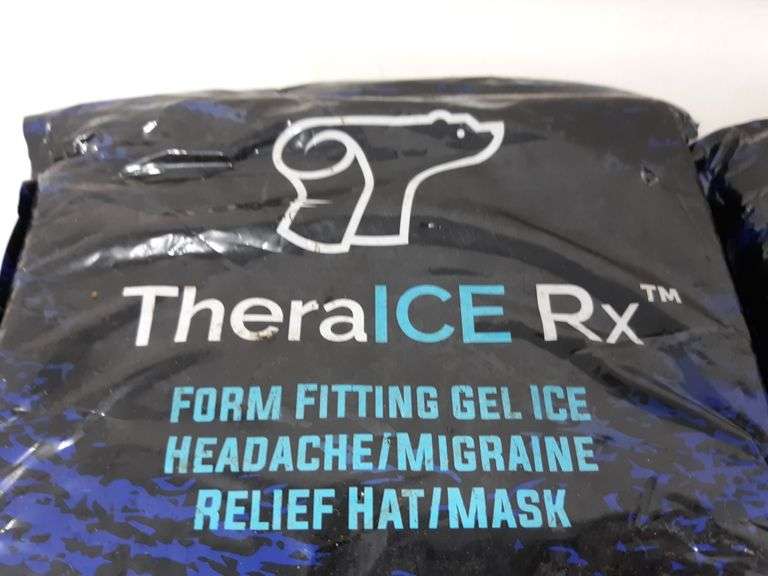 Lot of 3 TheraIce Rx Form Fitting Gel Ice - headache/Migraine/ Relief ...