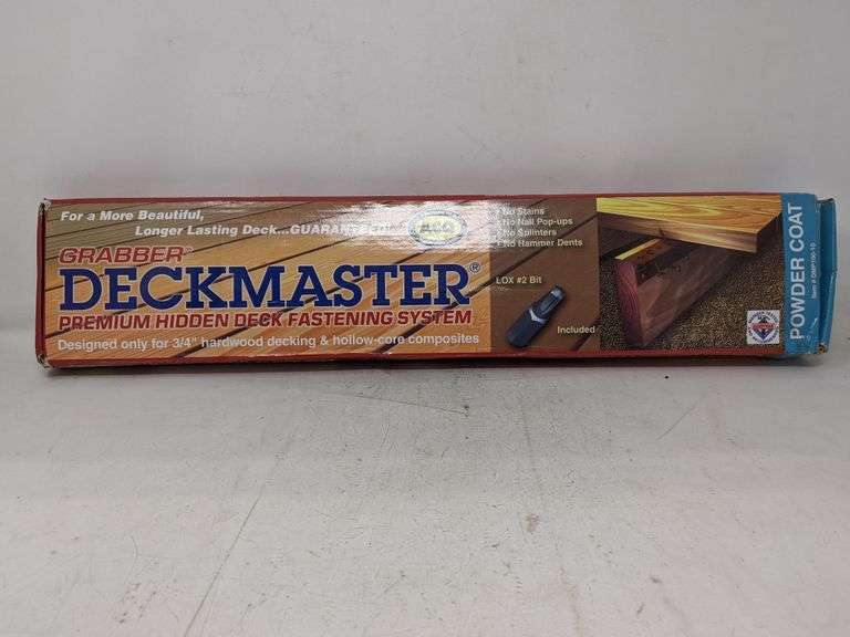 Grabber Deckmaster Premium Hidden Deck Fastening System - 10 Pc. - Dutch Goat