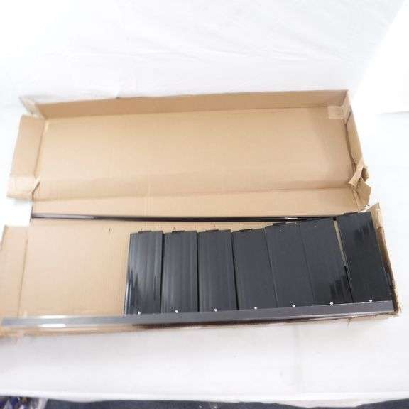 Spring Loaded Display Rack 4 Ft x 14" With 8 Trays - Dutch Goat