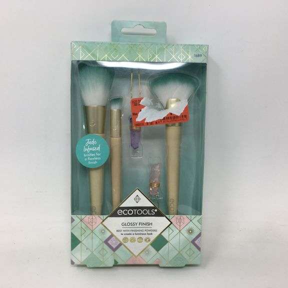 Eco Tools Glossy Finish Jade Infused 5pc Brush Set - Dutch Goat