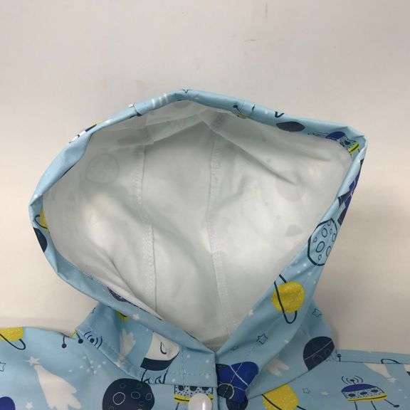 Youth Boy's Freddi & Eddie Space Theme Rain Poncho, Size OS - Blue ...