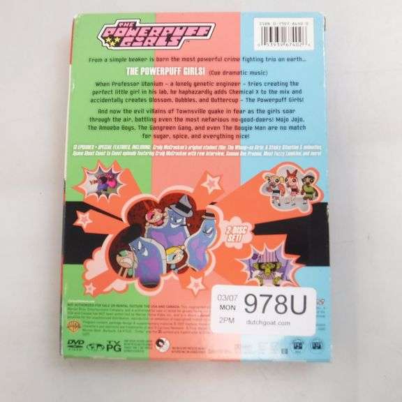 The Powerpuff Girls The Complete First Season DVD Collector Series ...