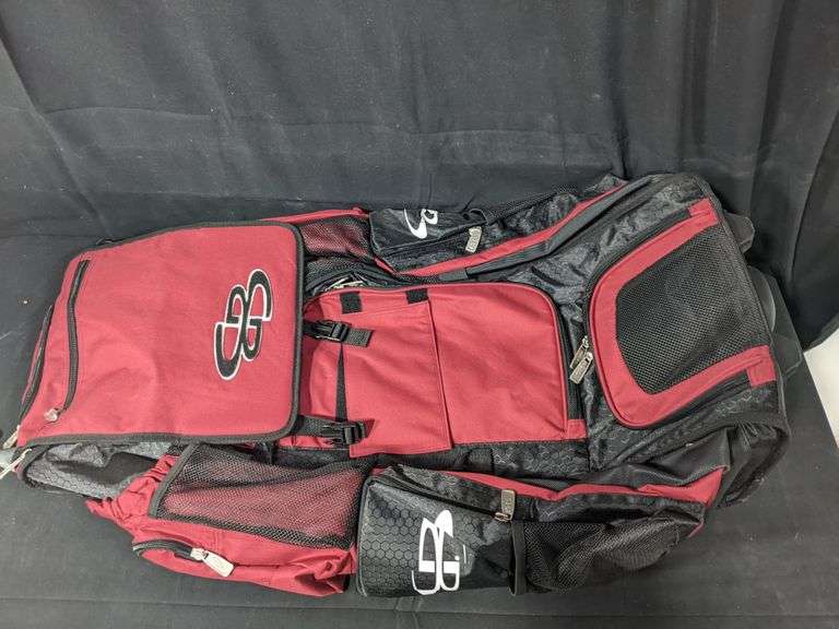 Wire2Wire Tournament Catcher's Wheeled Bag - Dutch Goat