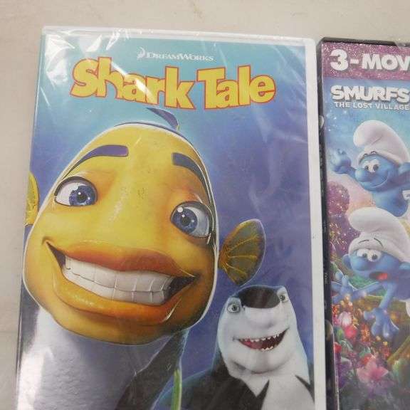 Assortment Of 3 DVD Movies: Smurf Collection, Despicable Me, Shark Tale ...