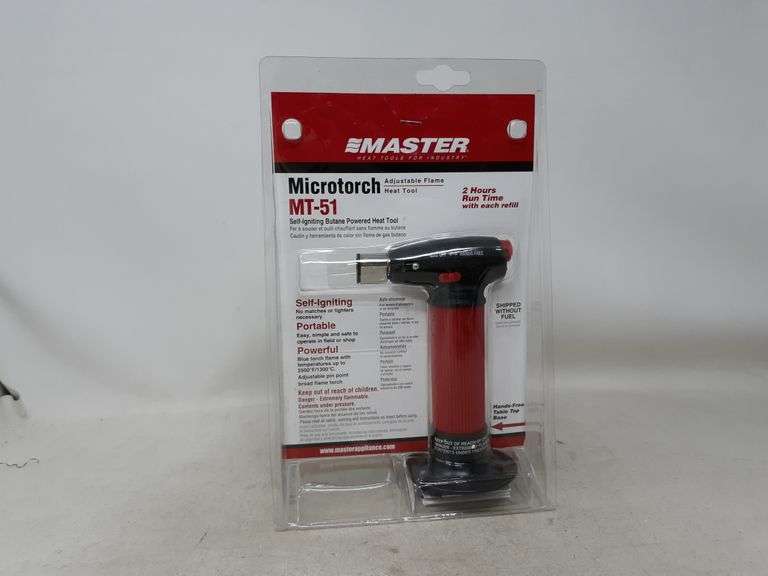 Master Microtorch MT-51 Self-Igniting Butane Powered Heat Tool - Dutch Goat