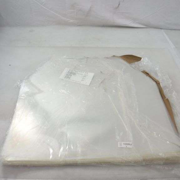 50 Pack Plastic Sheeting For Special Fit Test Hood single Use For ...
