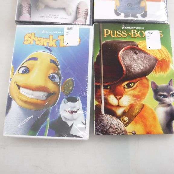 Assortment Of 4 DVD Movies: Despicable Me, A Dog's Journey, Puss In ...