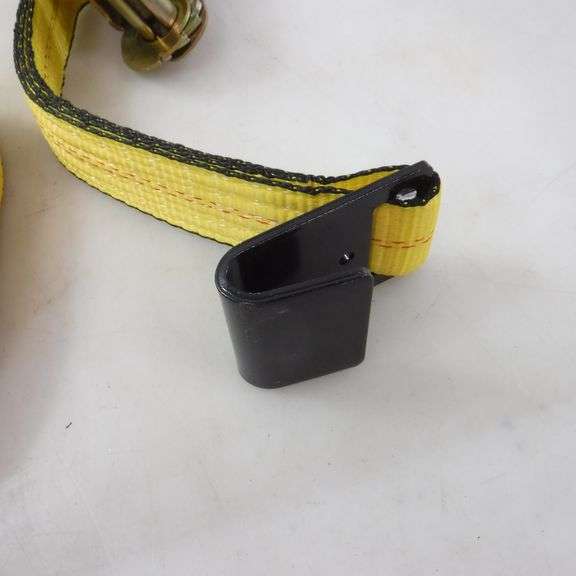 RoadPro 2" x 30' Ratchet Strap, Yellow, Working Load Limit 3335 lbs ...