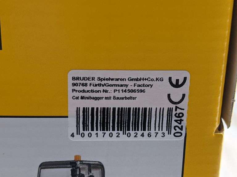 Bruder Toys - Construction Realistic CAT Compact Track Loader with ...