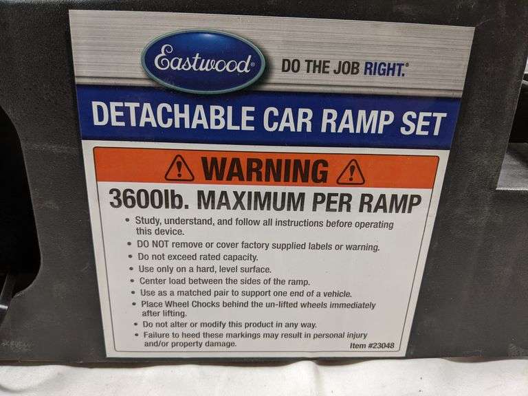 Eastwood Detachable Car Ramp Set 23048 - Dutch Goat