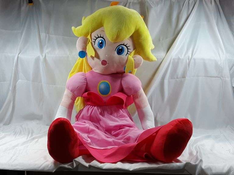 Good Stuff Super Mario Princess Peach Toy Doll - 48" Long - Dutch Goat