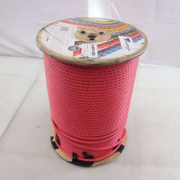 Large Spool Of Fiber Paper Carrier Rope, Longlife XGS, Type 11 7/16 ...