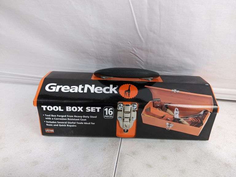 Great Neck Tool Box Set 16/Pcs - Dutch Goat