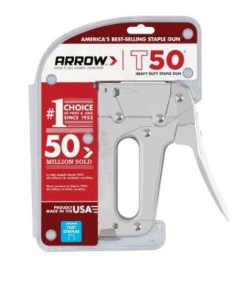 Arrow Heavy Duty Staple Gun Tacker T50 - Dutch Goat