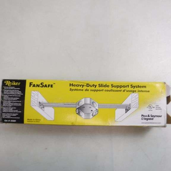 Pass & Seymour 55501 Heavy Duty Octagon Wall Mount Fan Support Slide ...