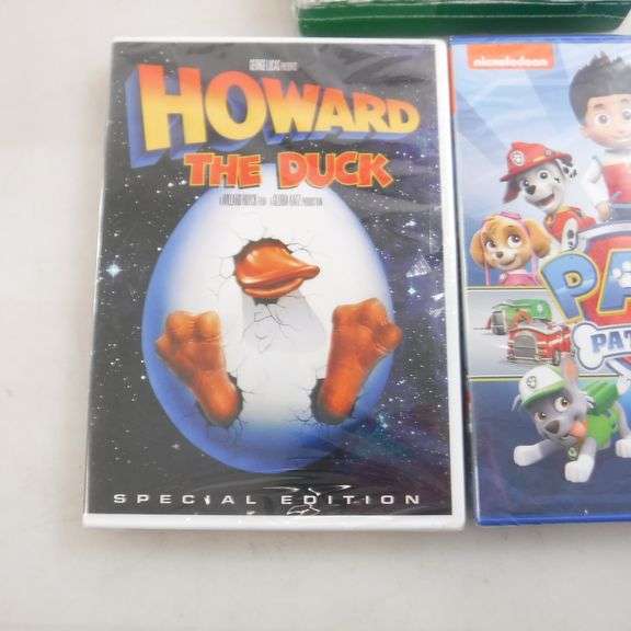 Assortment Of 3 DVD Children's Movies: Howard The Duck, Paw Patrol, The ...