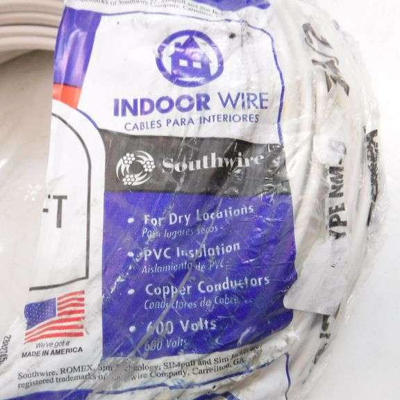 Southwire Romex SIMpull 250-ft 14/2 Solid Non-Metallic Wire (By-the ...
