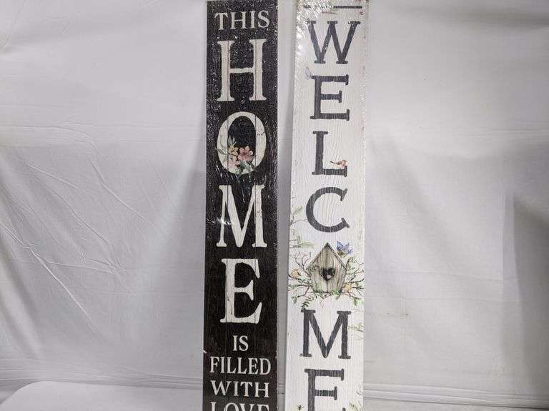 Assortment of 2 The Original Porch Board Signs - Dutch Goat